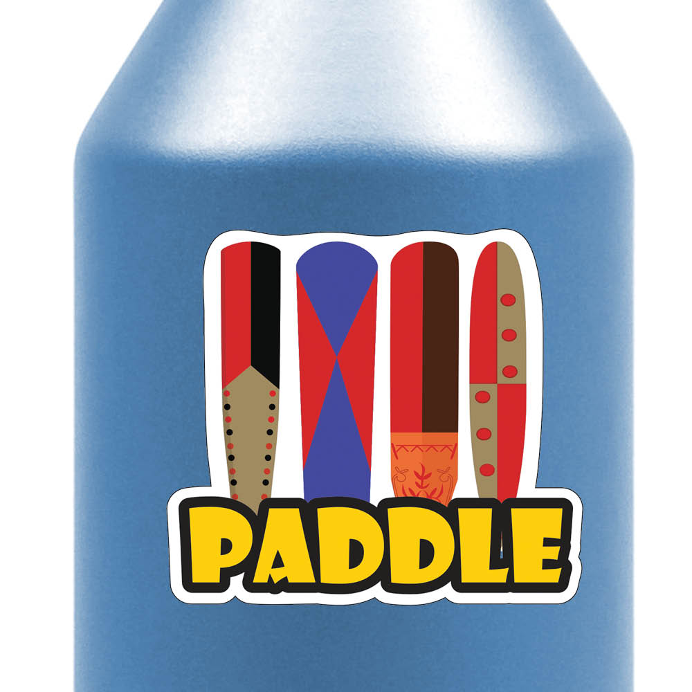 Paddle Sticker – Bemused Creative
