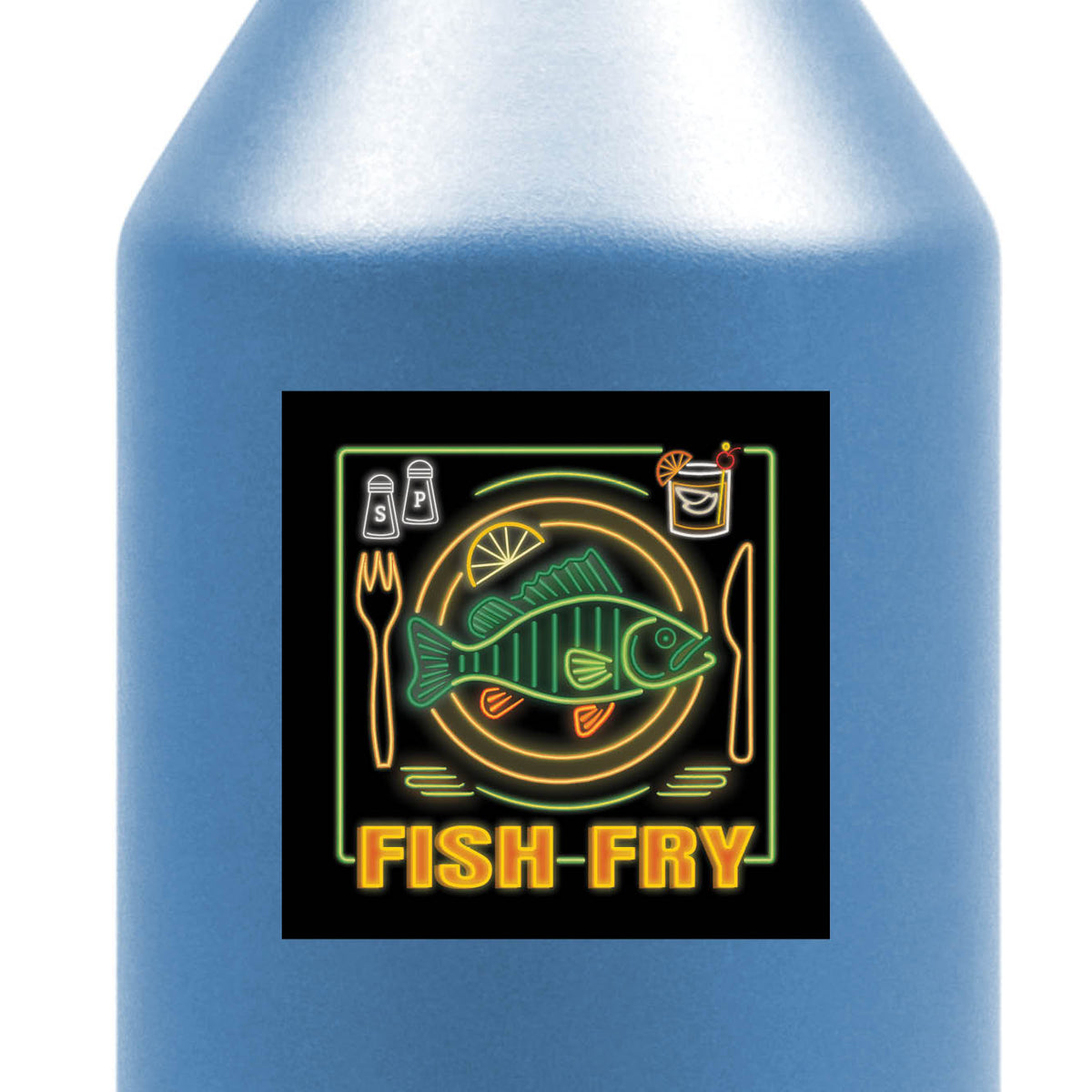 Fish Fry Sticker – Bemused Creative
