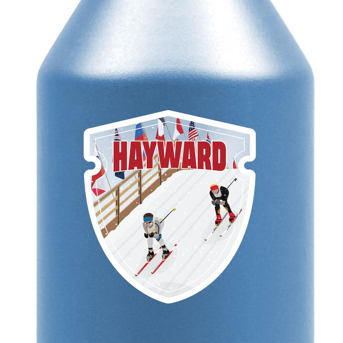 Hayward International Bridge Sticker – Bemused Creative