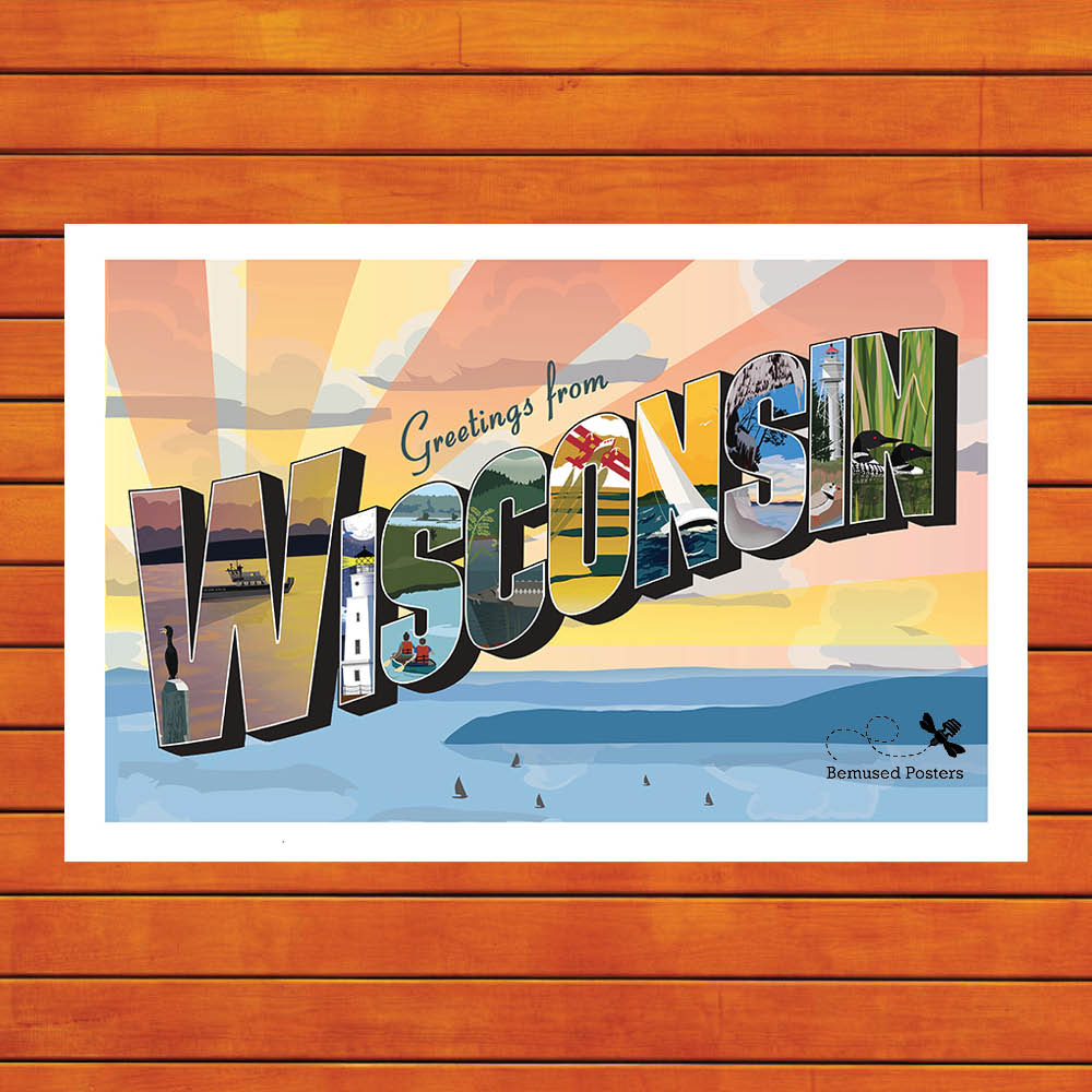 Greetings from Wisconsin – Bemused Creative